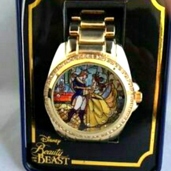 Disney | Jewelry | Disneys Beauty And The Beast Princess Watch | Poshmark